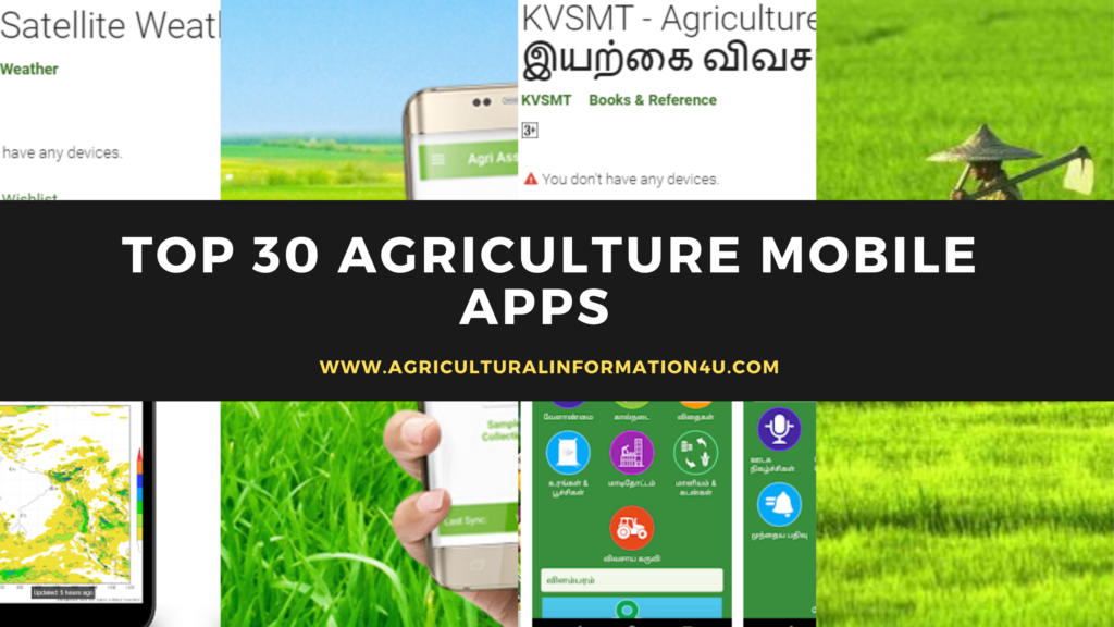 Top 30 Agriculture Mobile Apps for Farmers in India - 2020 ...