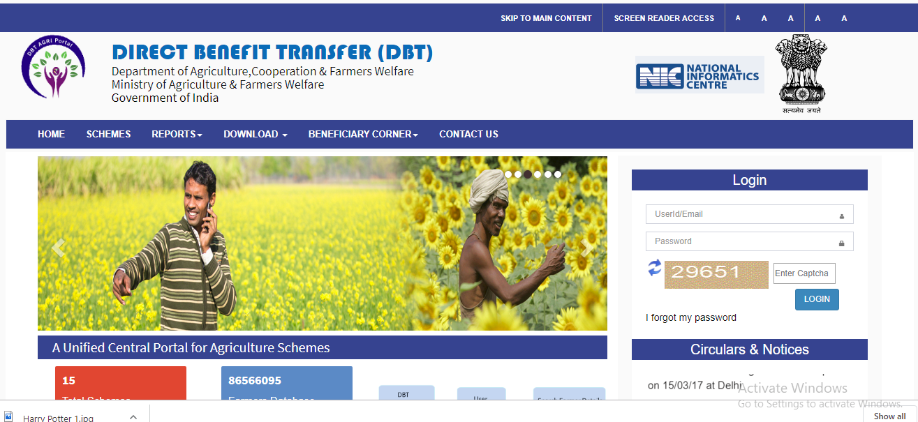 DBT Agriculture-Direct Bank Transfer (DBT) Schemes for farmers in India ...